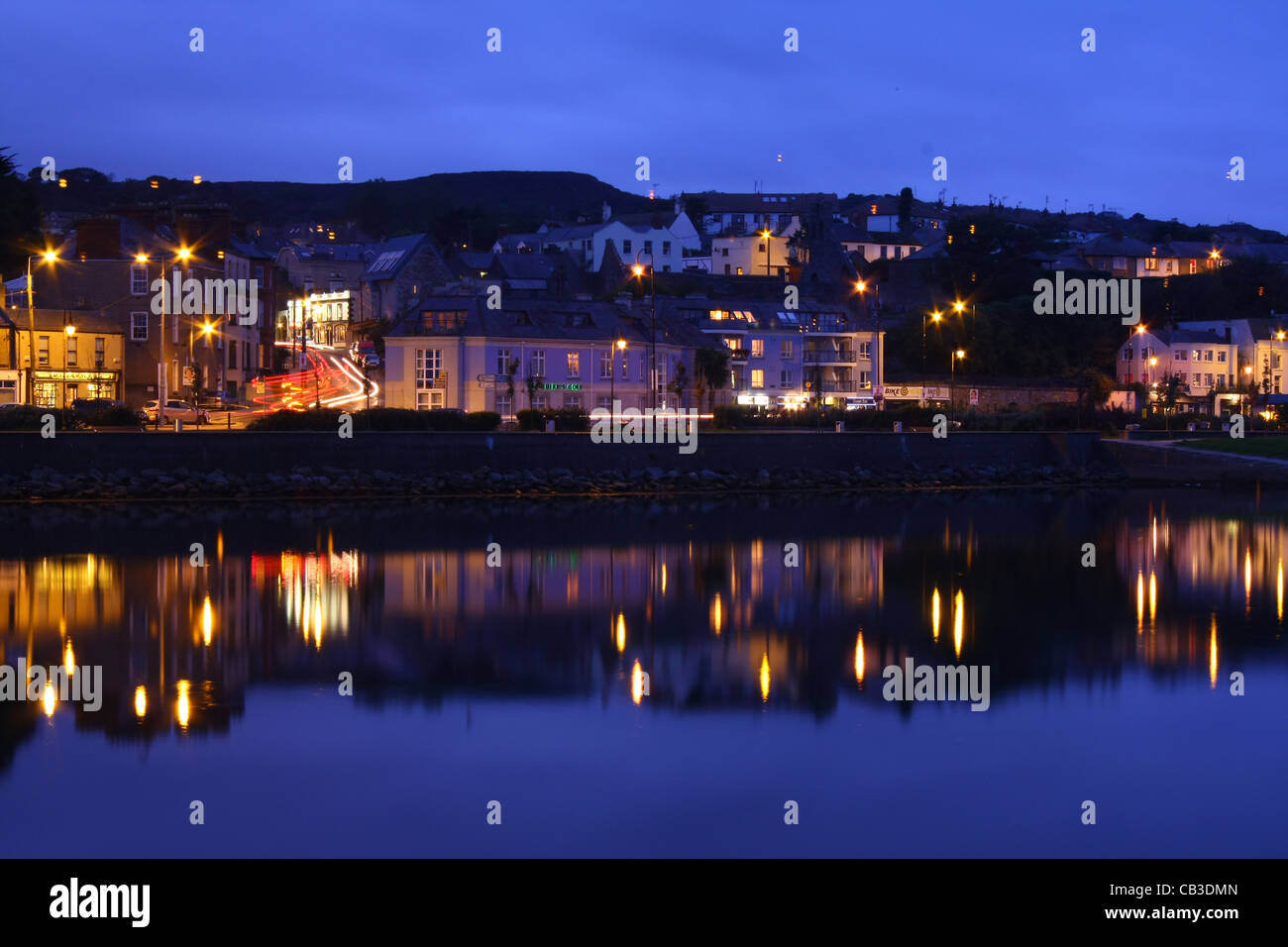 howth in night Stock Photo - Alamy