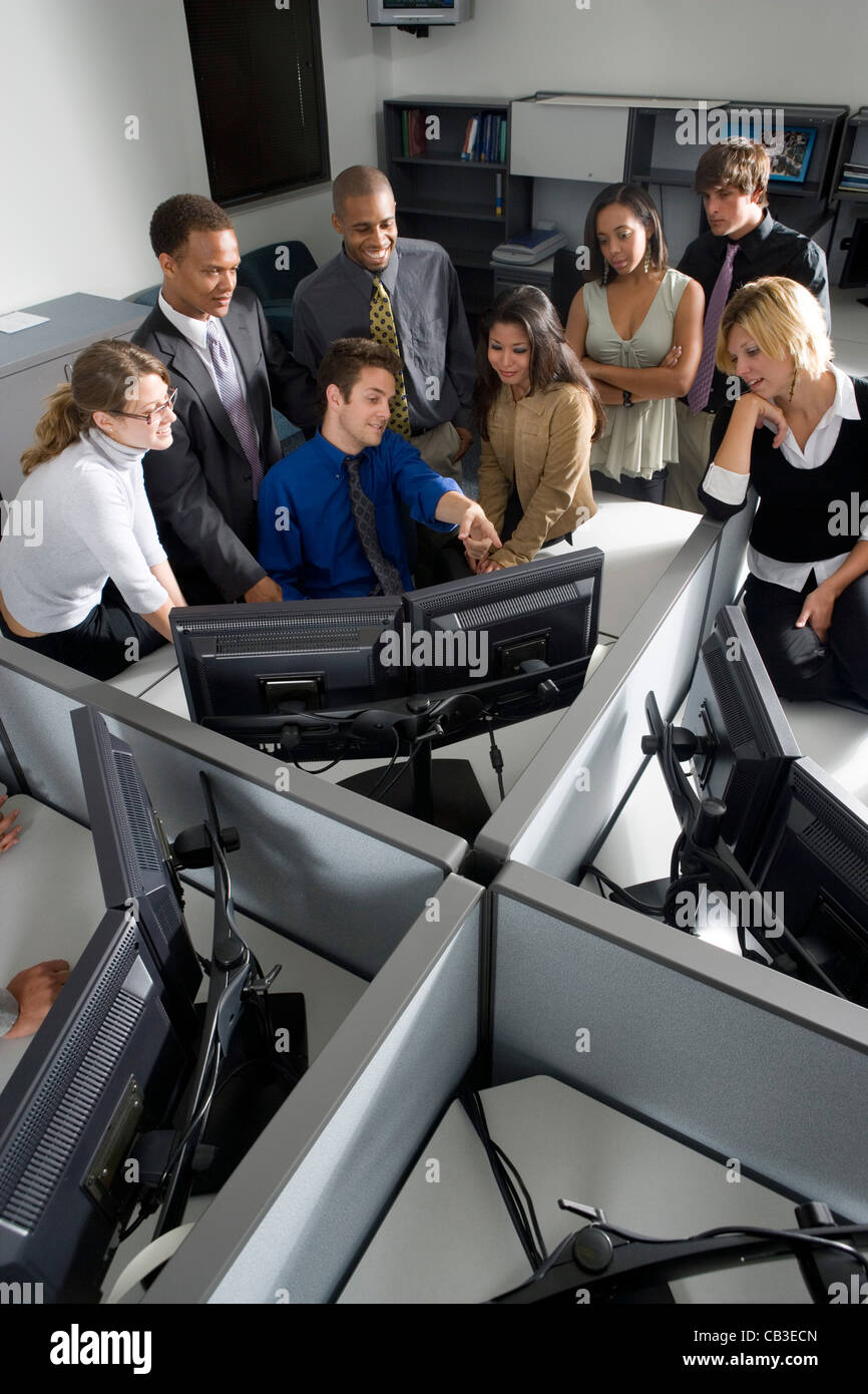 Vertical screen diverse group people hi-res stock photography and ...