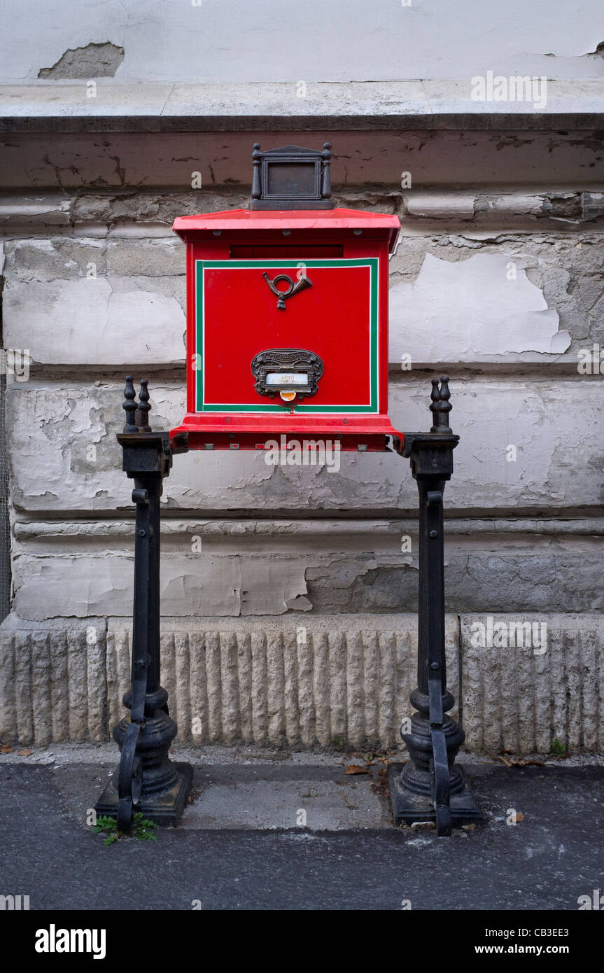Mail box in Hungary Stock Photo - Alamy