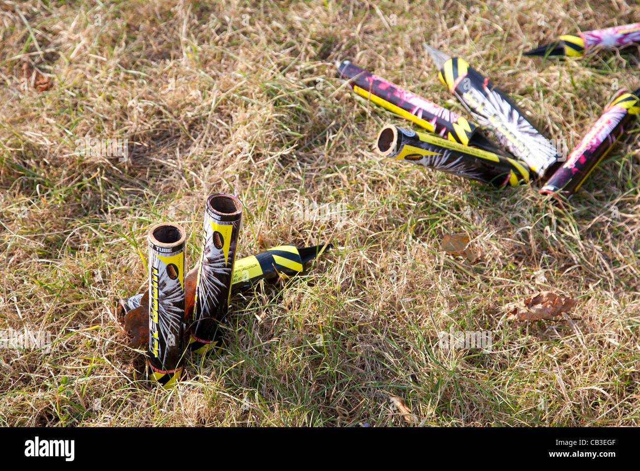 Used firework hi-res stock photography and images - Alamy