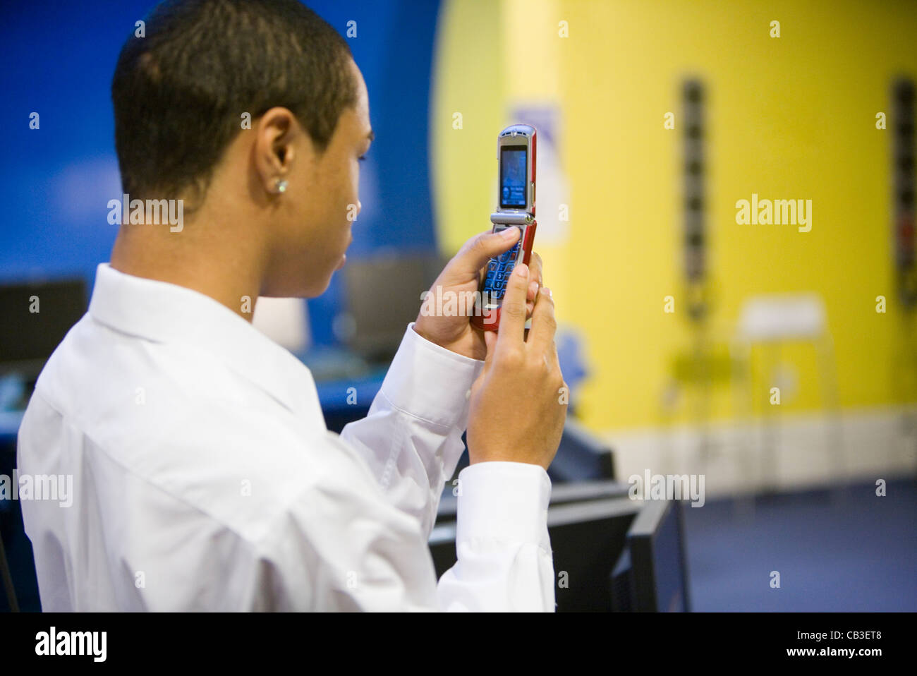 Private school classroom computers hi-res stock photography and images ...