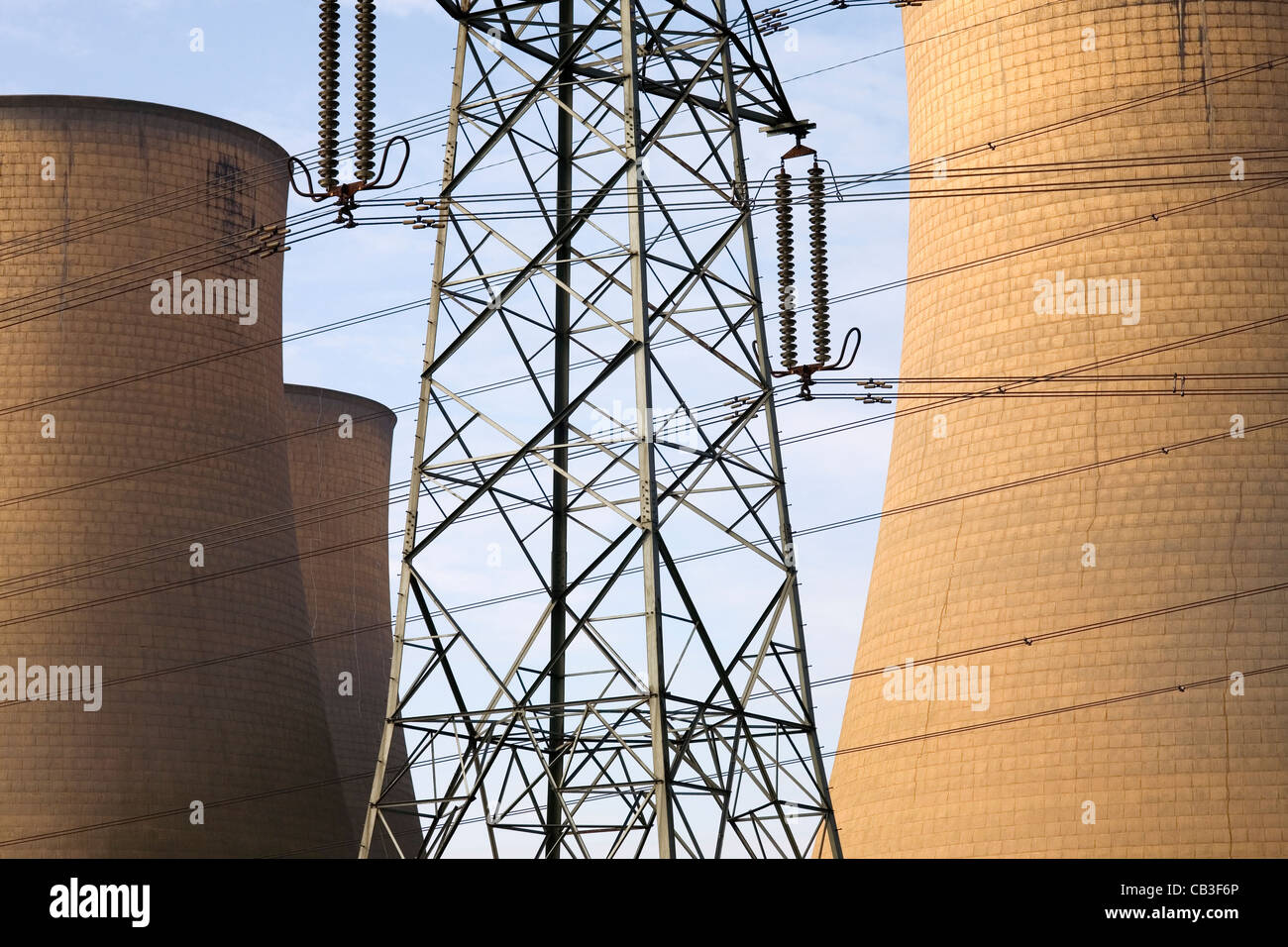 High Marnham Power Station, Trent Valley Stock Photo - Alamy
