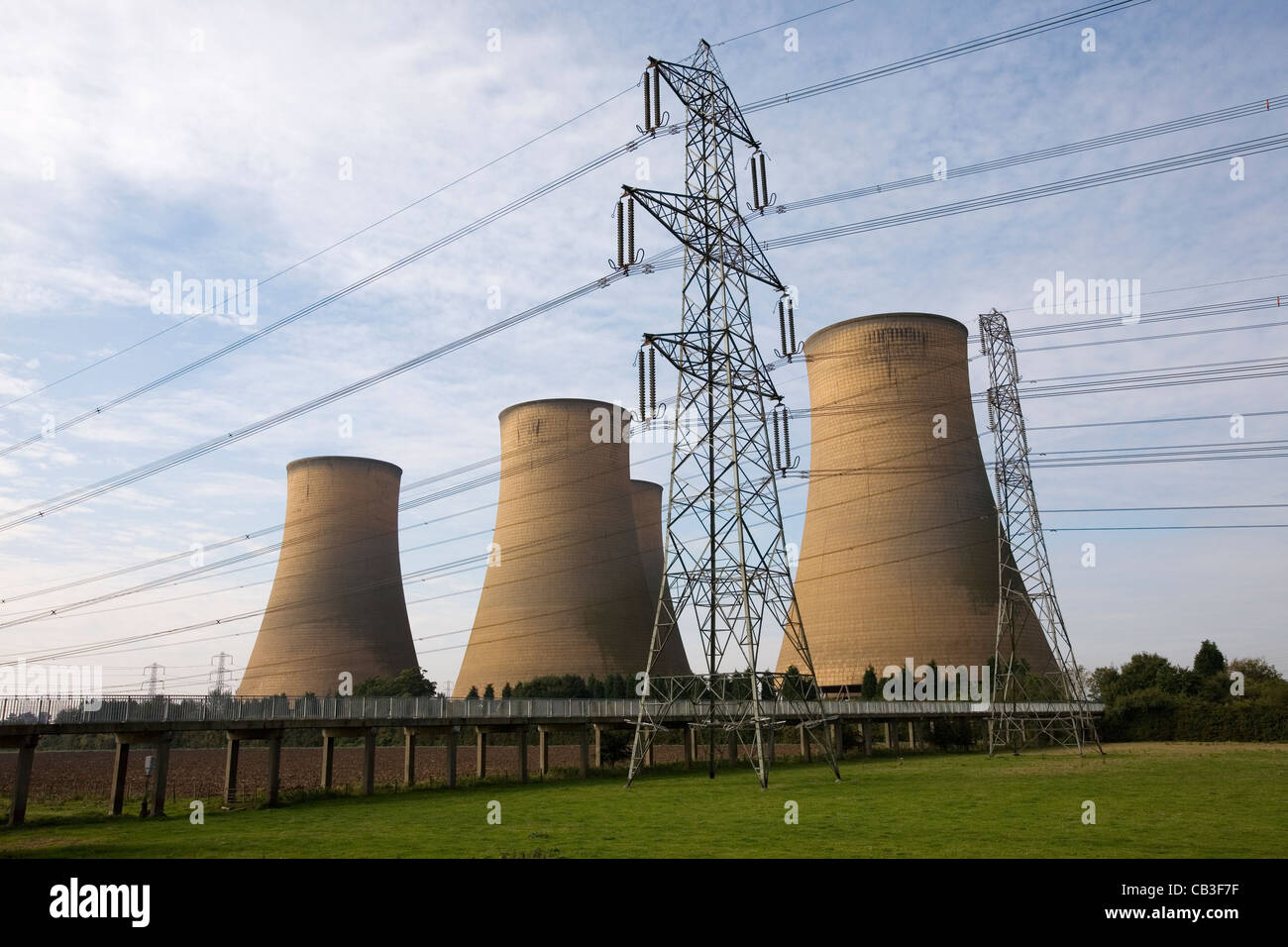 High Marnham Power Station, Trent Valley Stock Photo - Alamy
