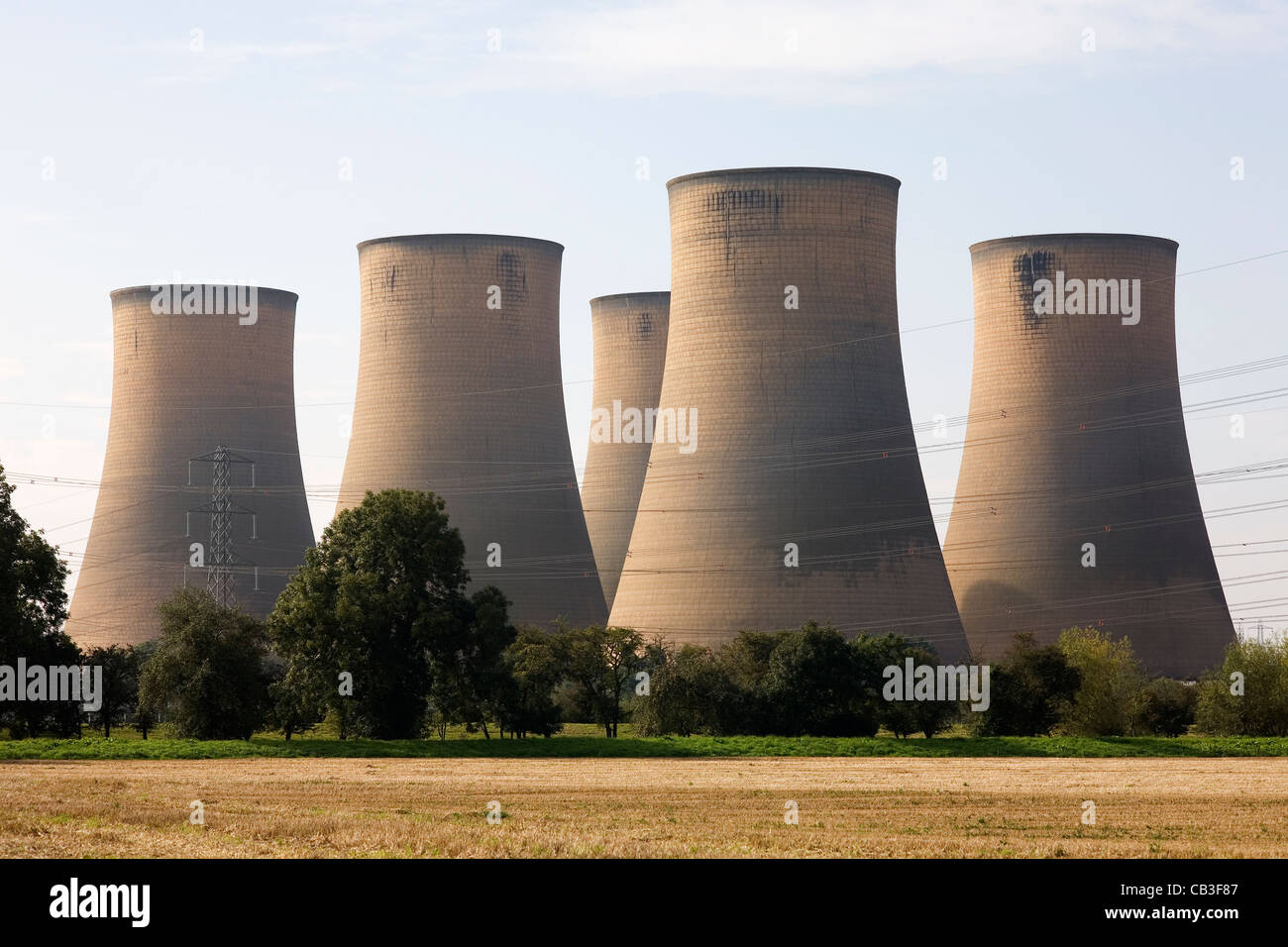 High Marnham Power Station, Trent Valley Stock Photo - Alamy