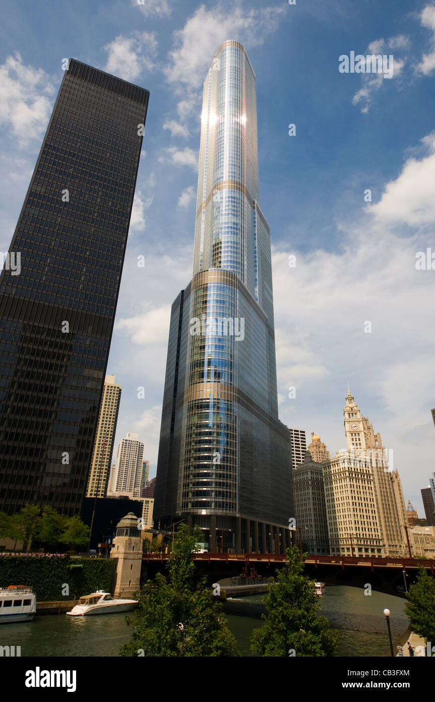 Trump Tower, Chicago Stock Photo - Alamy