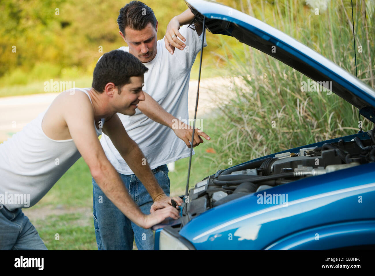 Engine opened up hi-res stock photography and images - Alamy