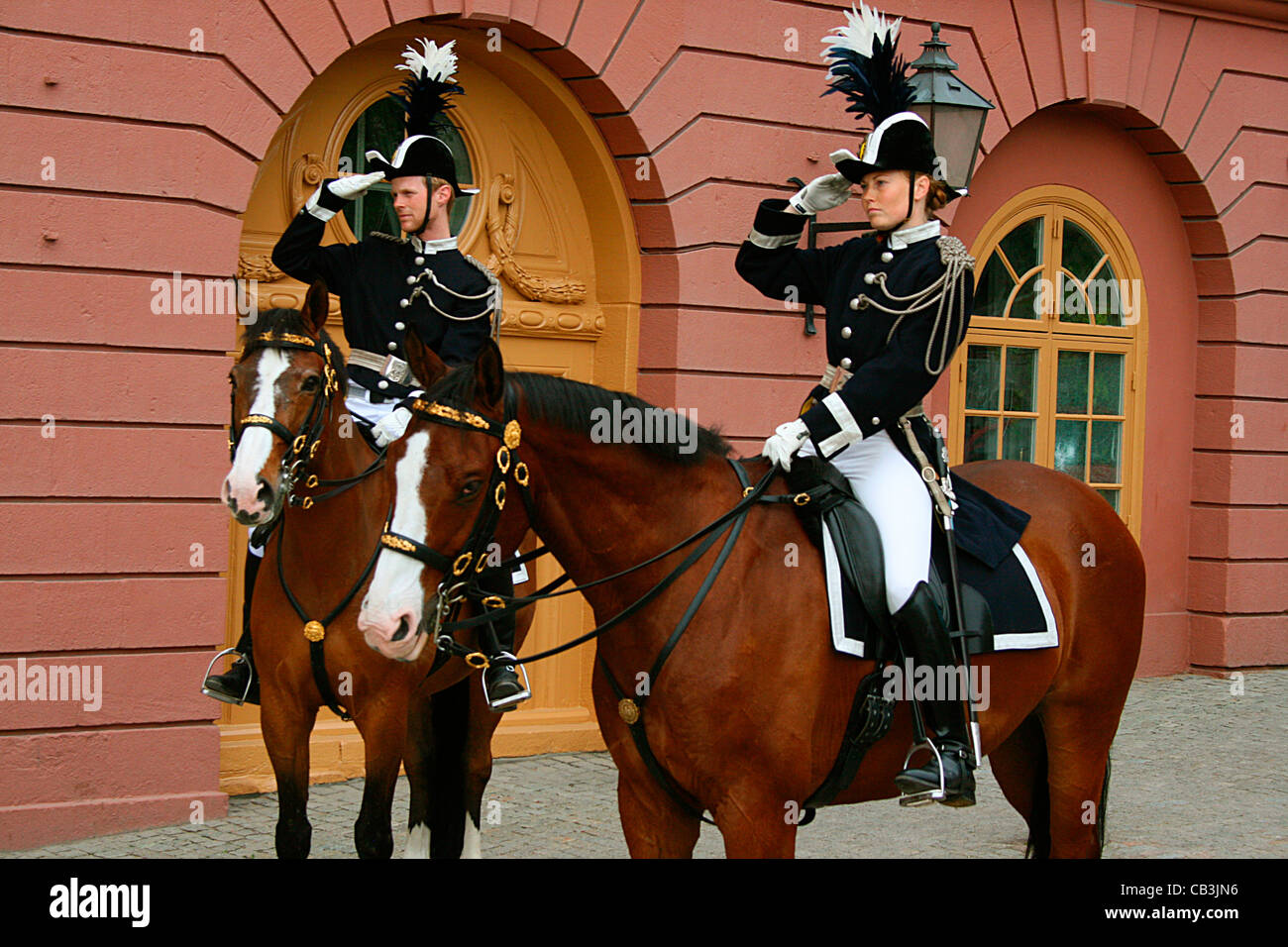 Honor guard riding horse hi-res stock photography and images - Alamy