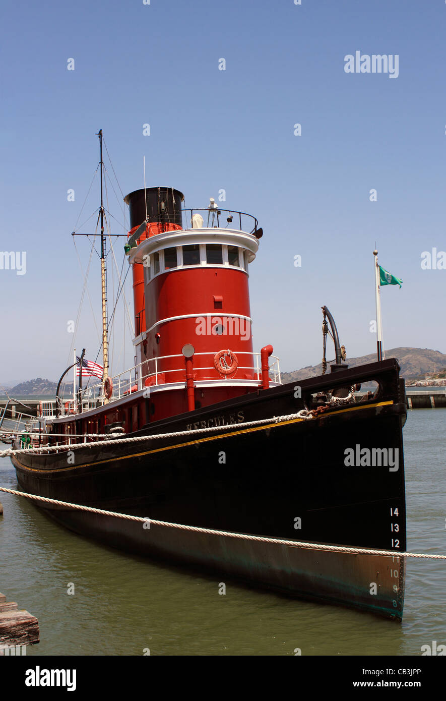 San Francisco - Steam tug Hercules built in 1907 at Camden New Jersey ...