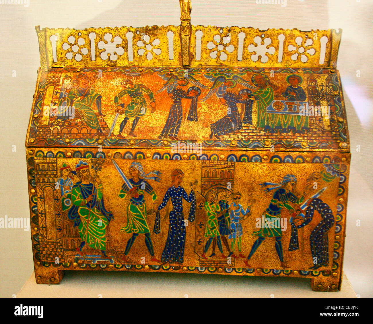 Russia, Moscow, Tretyakov Gallery, Medieval reliquary Stock Photo - Alamy
