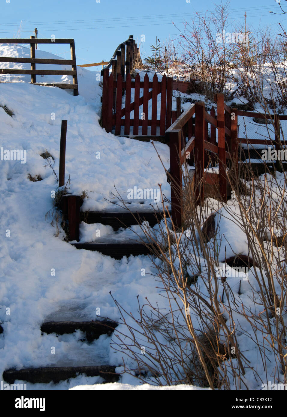 Covered staircase hi-res stock photography and images - Alamy