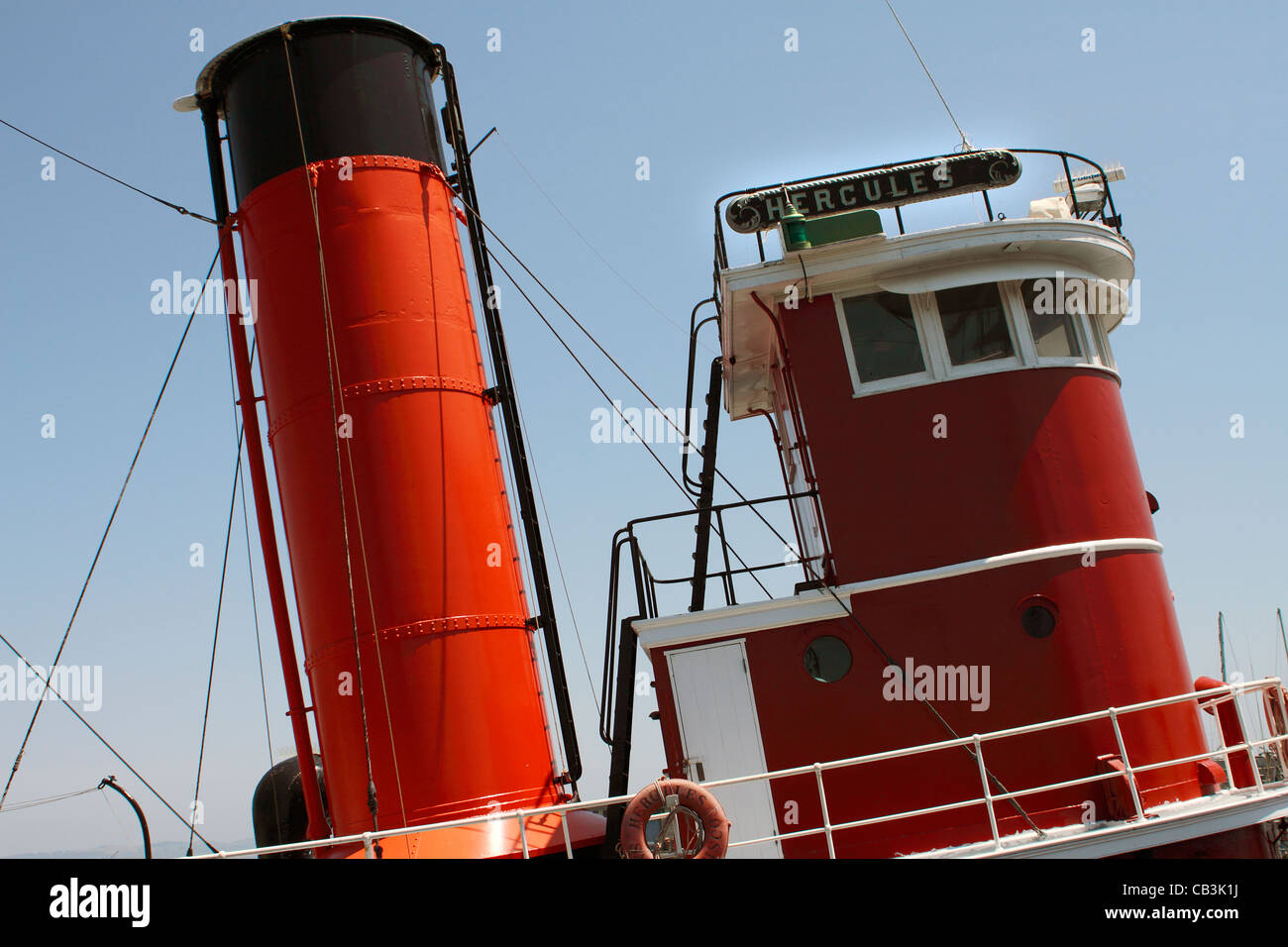 San Francisco - Steam tug Hercules built in 1907 at Camden New Jersey ...