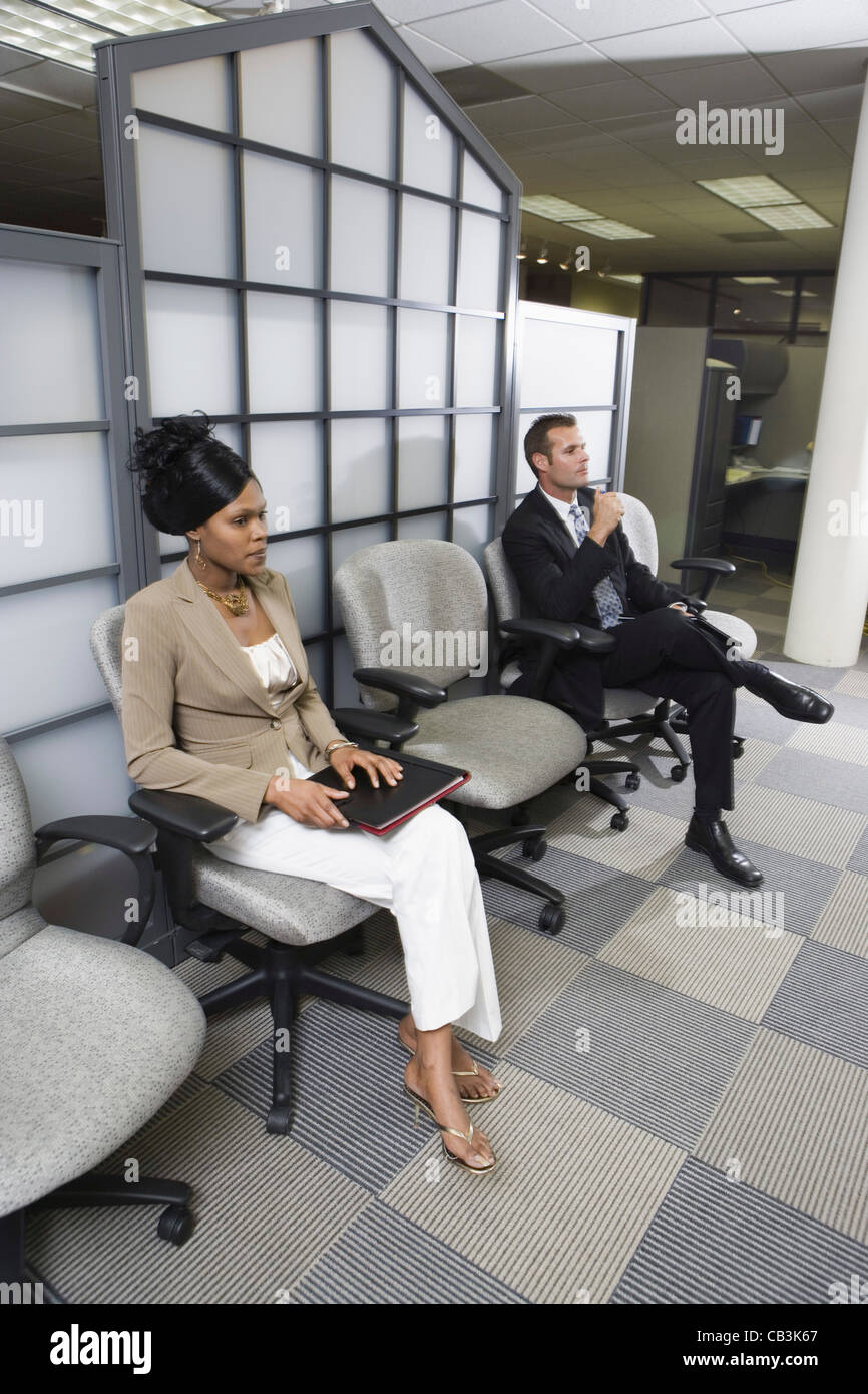 Sitting apart office hi-res stock photography and images - Alamy