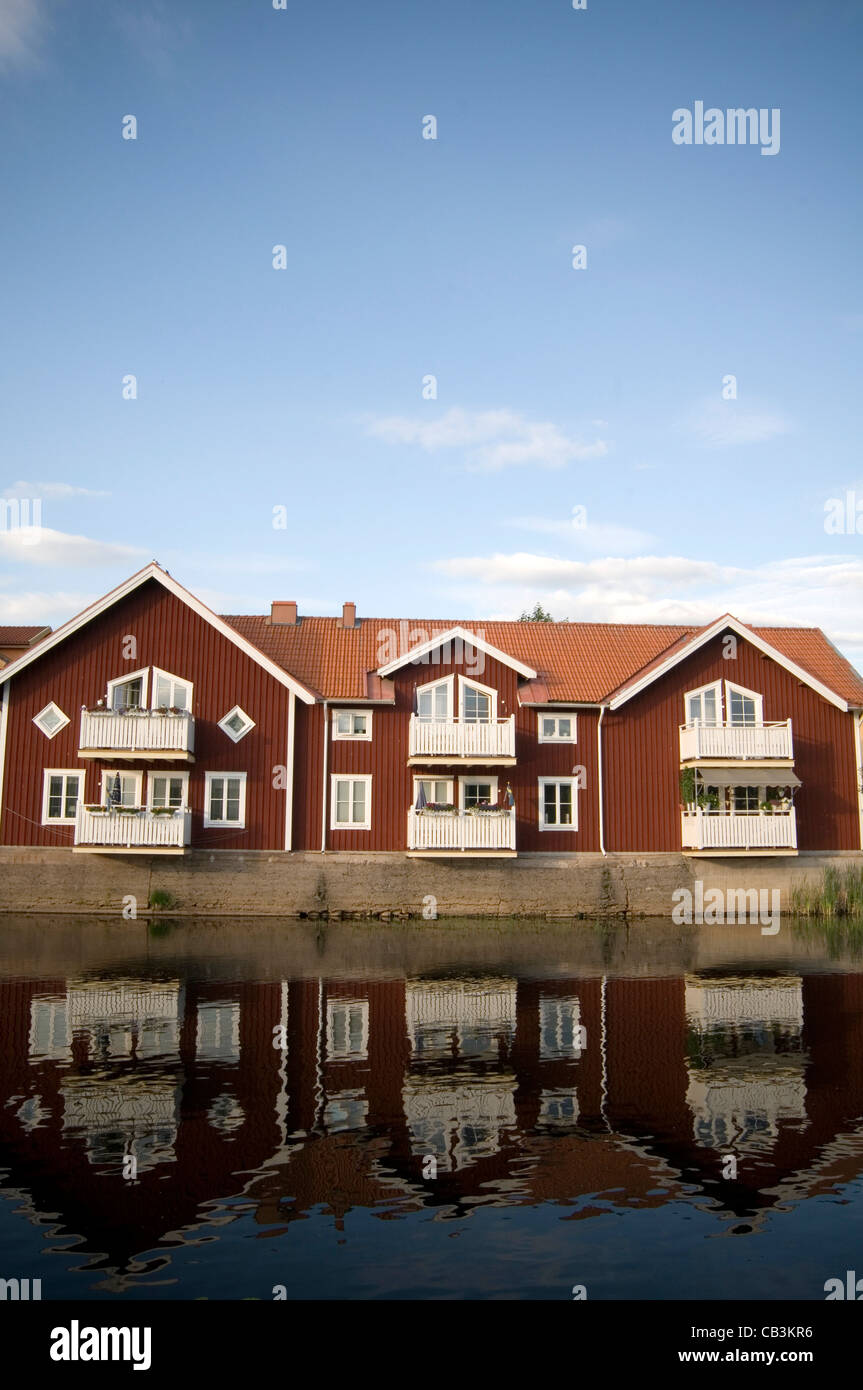 red swedish houses house home homes falu red Falu red or Falun Swedish ...