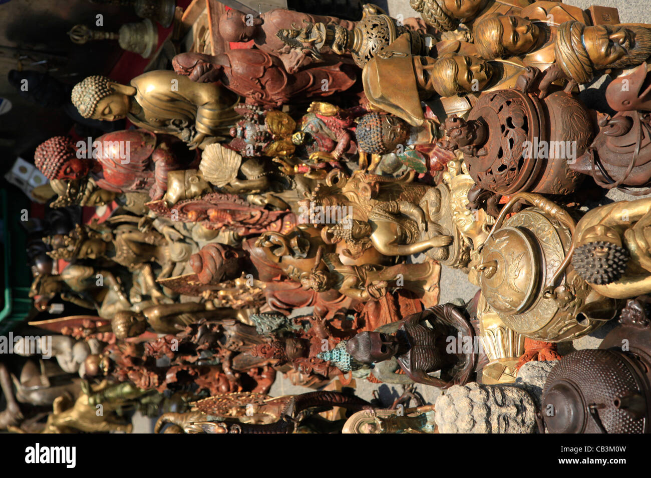 Display of handicraft at a stall, Seoul, South Korea Stock Photo - Alamy