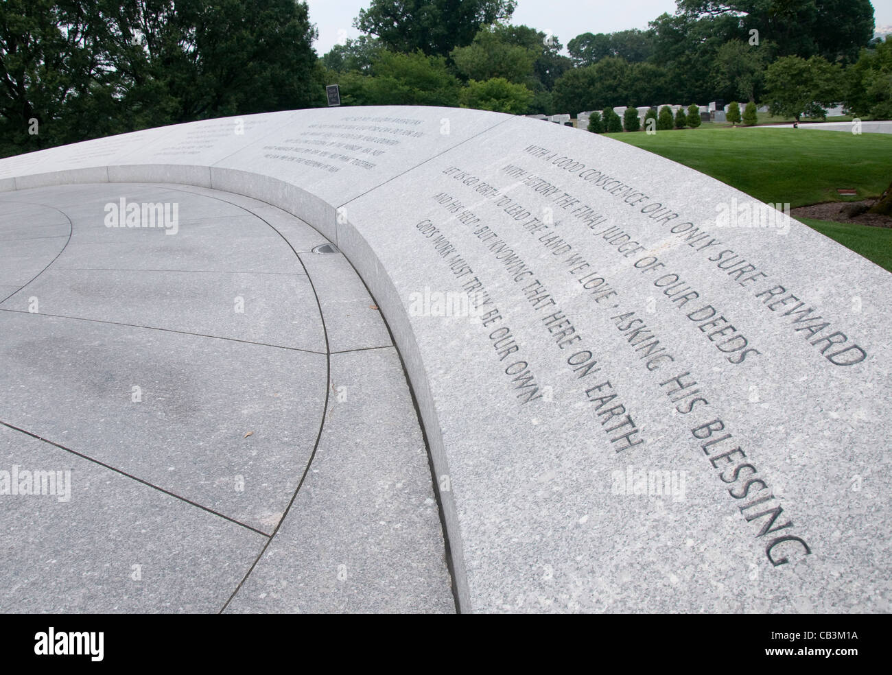 Arlington National Cemetery in Washington DC, United States of America ...