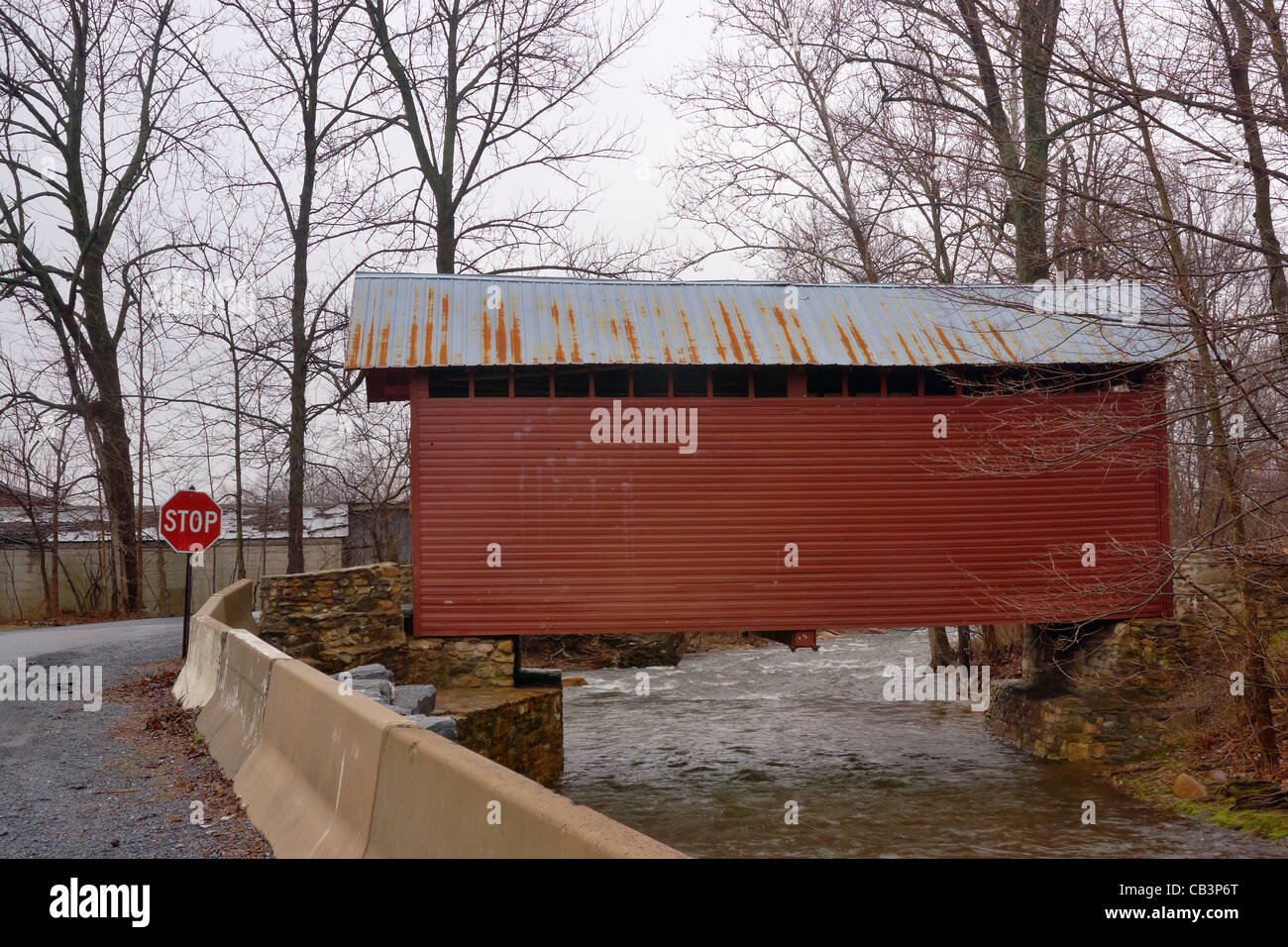 The Roddy Road Covered Bridge, Thurmont, Maryland Stock Photo - Alamy