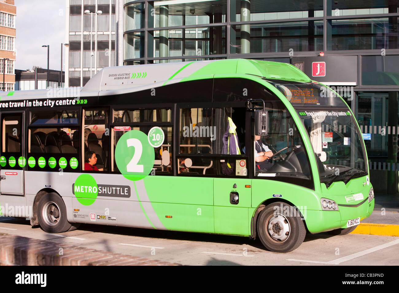Hybrid Electric Bus Stock Photos & Hybrid Electric Bus Stock Images - Alamy