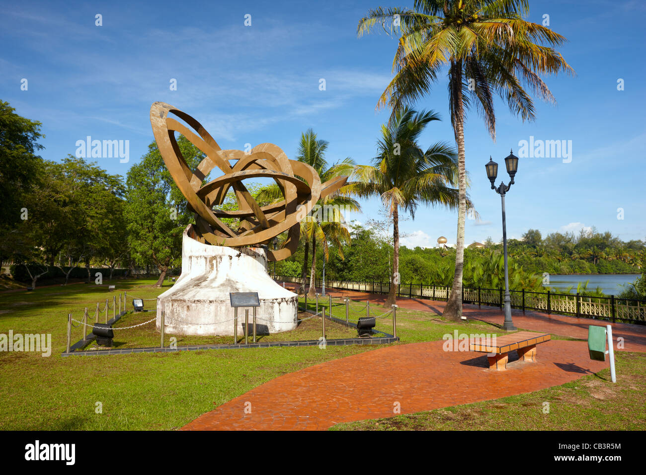 Taman Persiaran Damuan, Bandar Seri Begawan, Brunei Darussalam, Borneo ...
