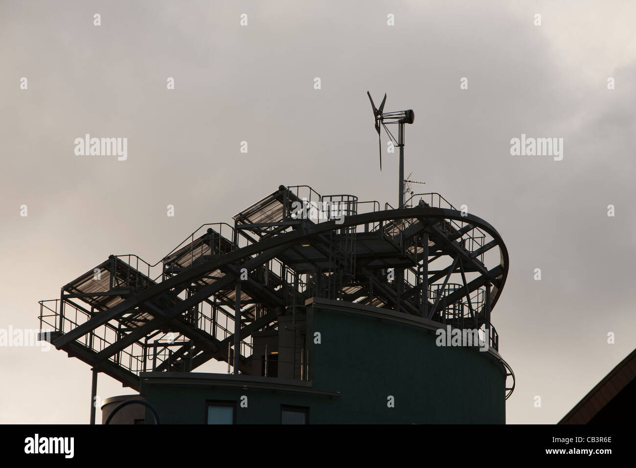 The Green building is a mixed use development next to Oxford Road ...