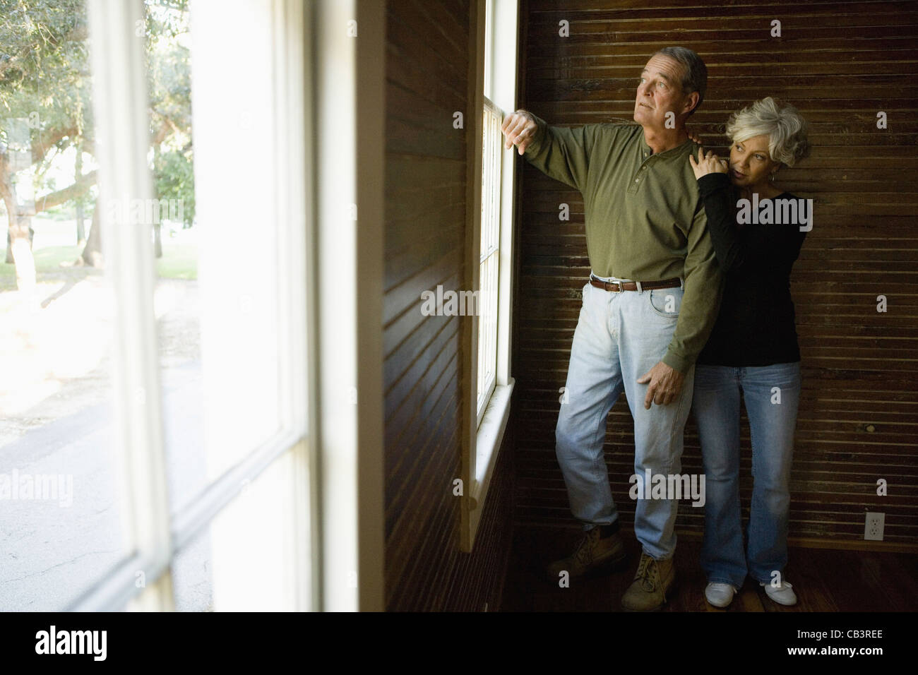 Leaning against window frame hi-res stock photography and images - Alamy