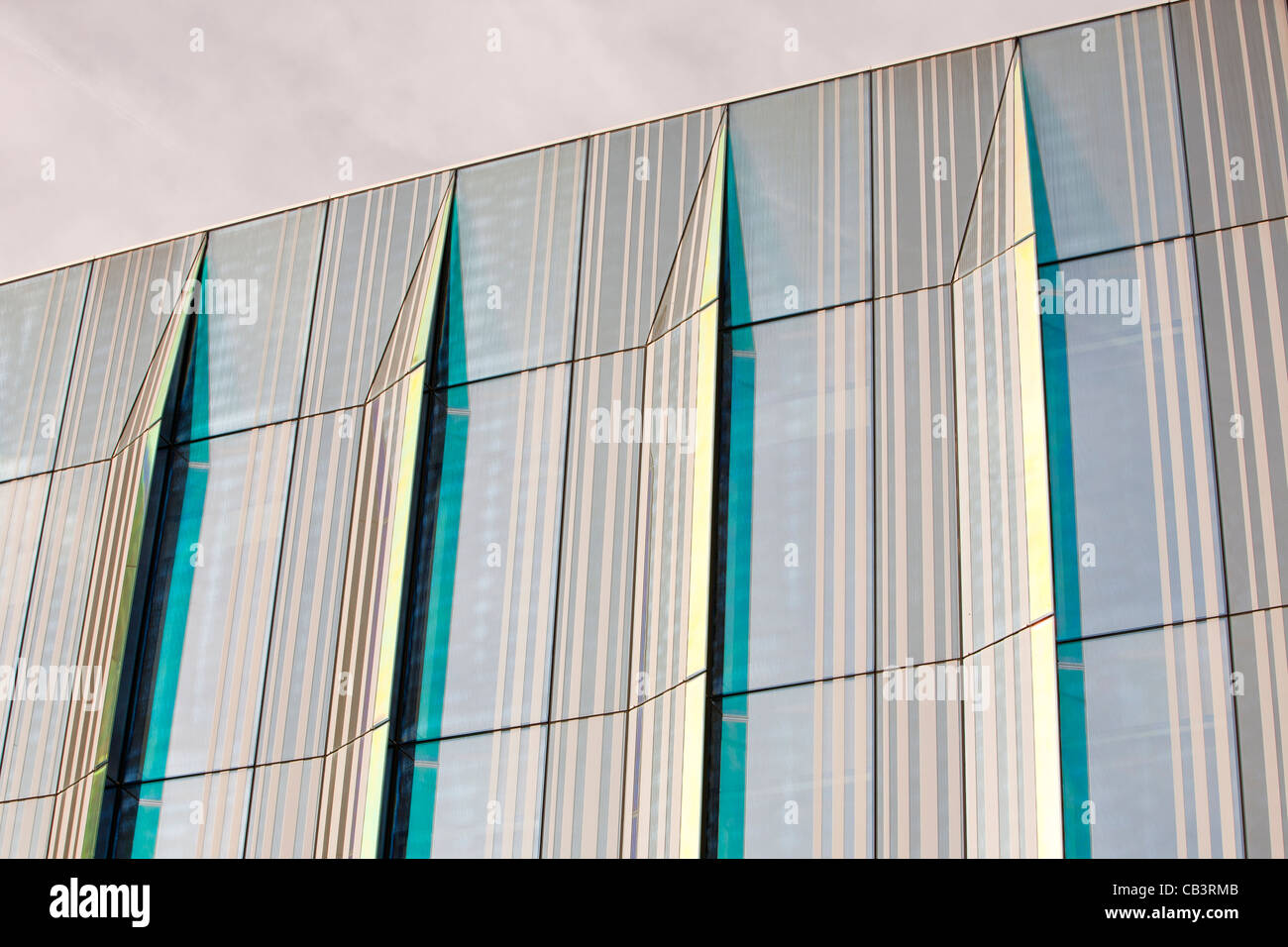 The New Business Hub building at MMU, Manchester Metropolitan ...