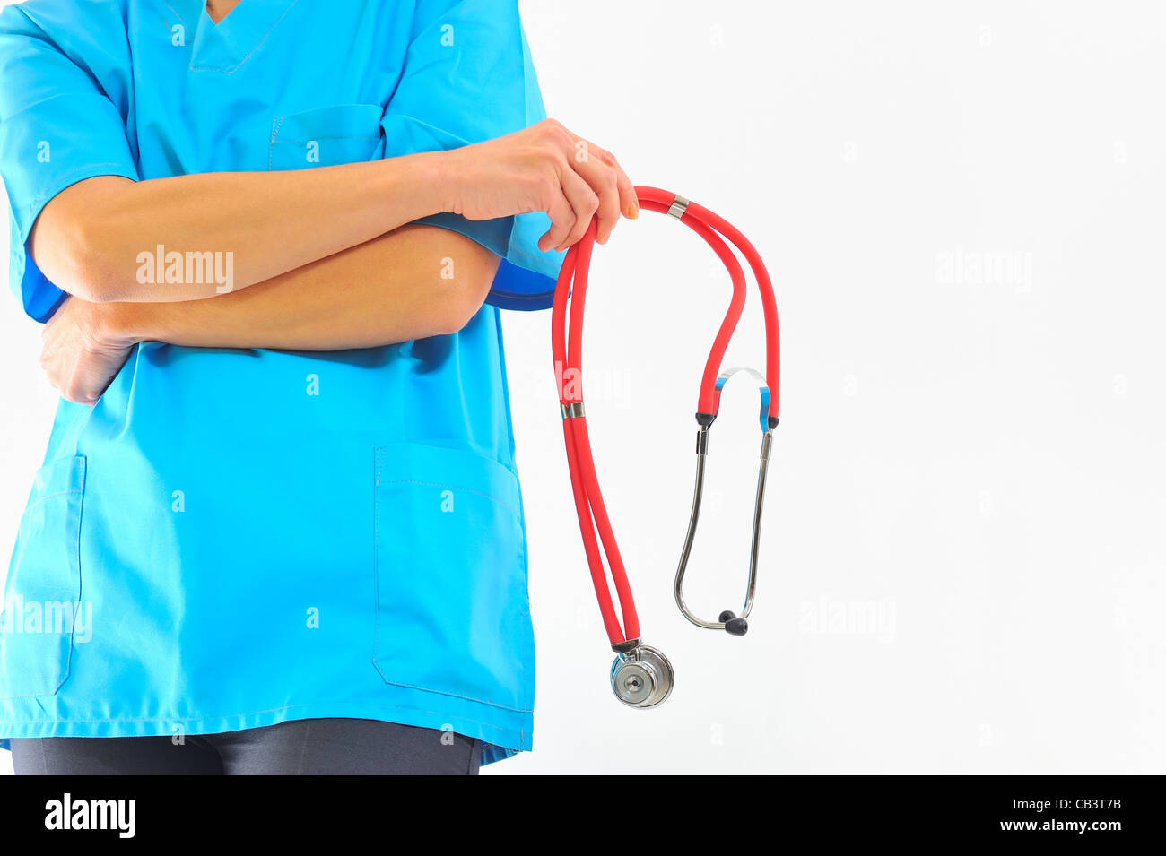 doctor with stethoscope Stock Photo - Alamy