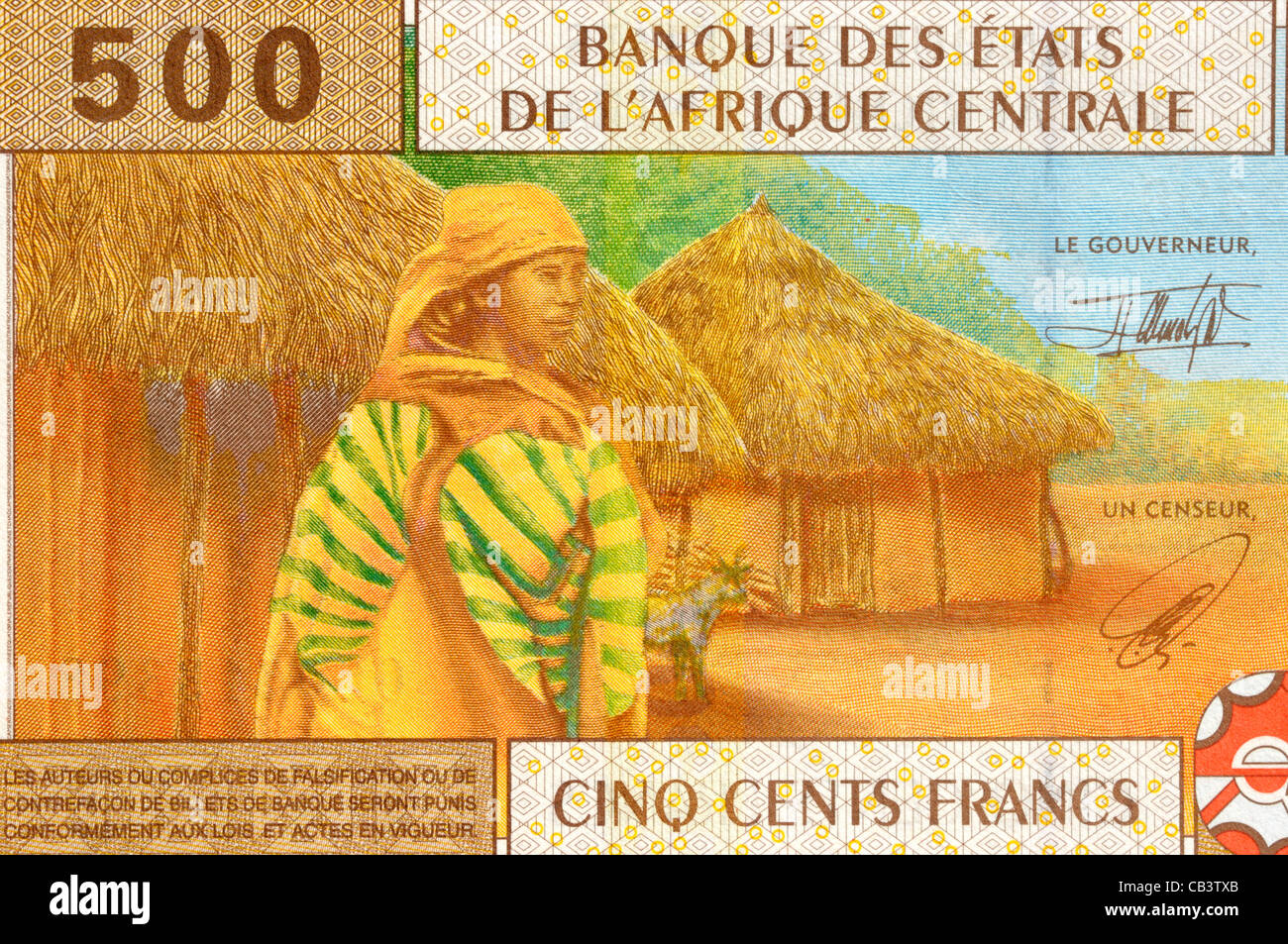 500 francs cfa notes hi-res stock photography and images - Alamy