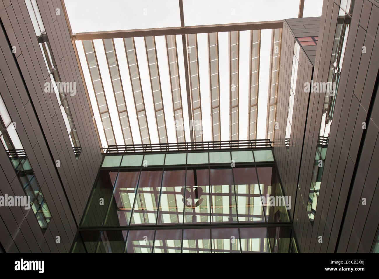 The Alan Turing building, named after the mathemetician, is a green ...