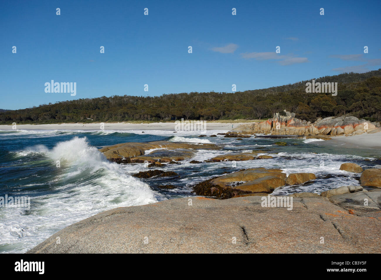 Wave waves rock rocks rocky australian landscape hi-res stock ...