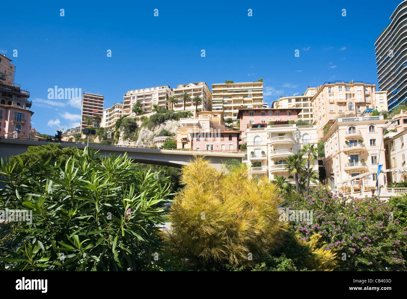 Monaco city architecture hi-res stock photography and images - Alamy