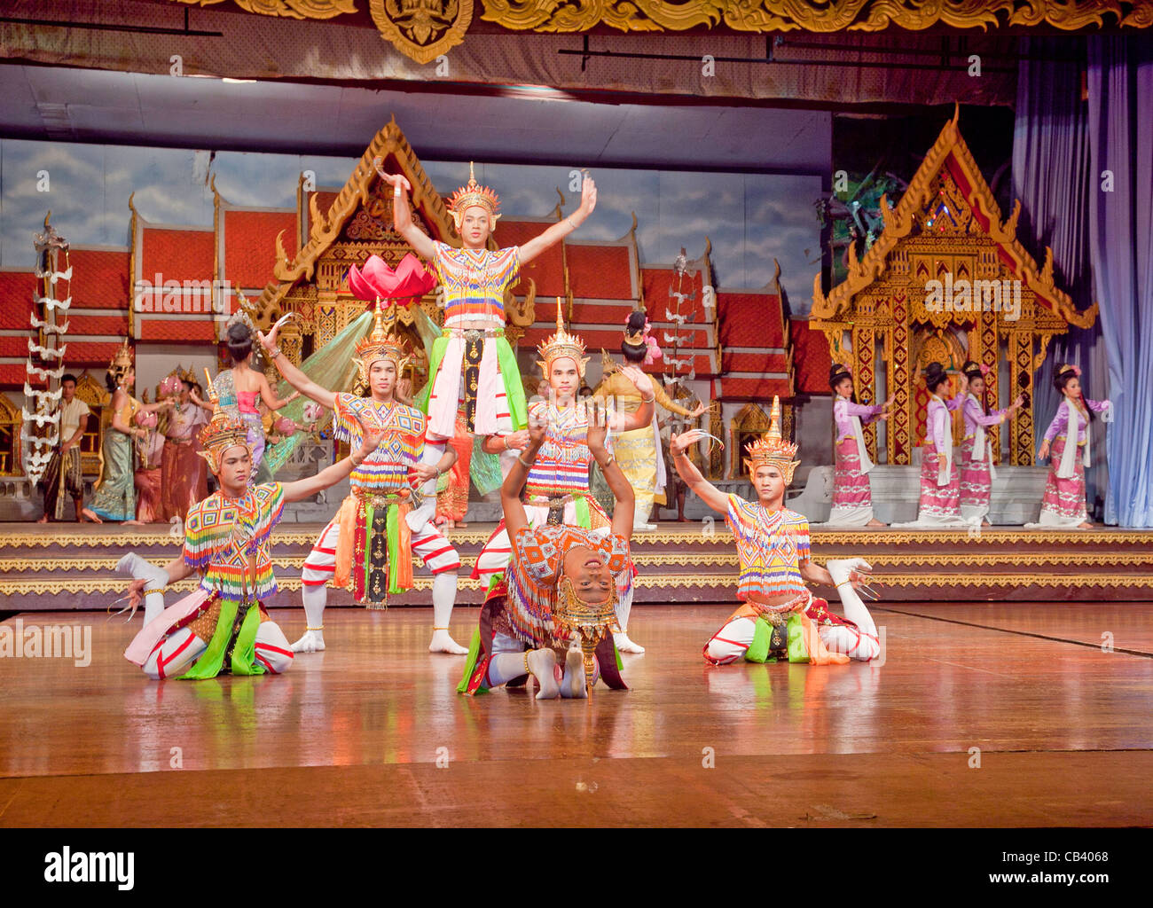Traditional Thai Cultural Dance Show in Thailand;Asia Stock Photo - Alamy