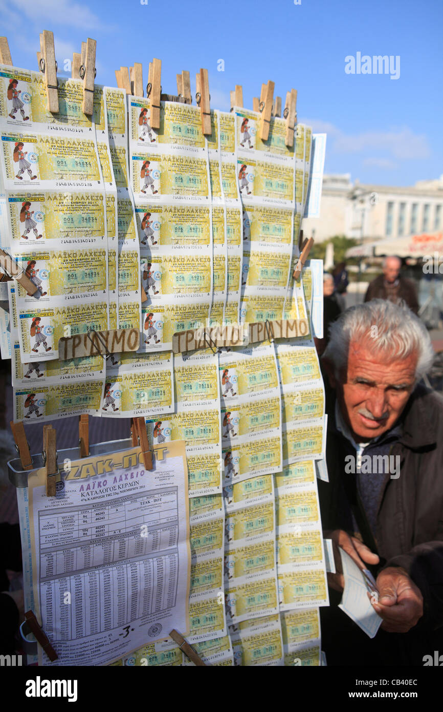 Lottery ticket vendor hi-res stock photography and images - Alamy