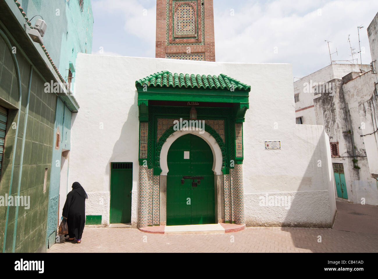 Mosque in the Kasbah ,Tangier, Morocco, North Africa Stock Photo - Alamy