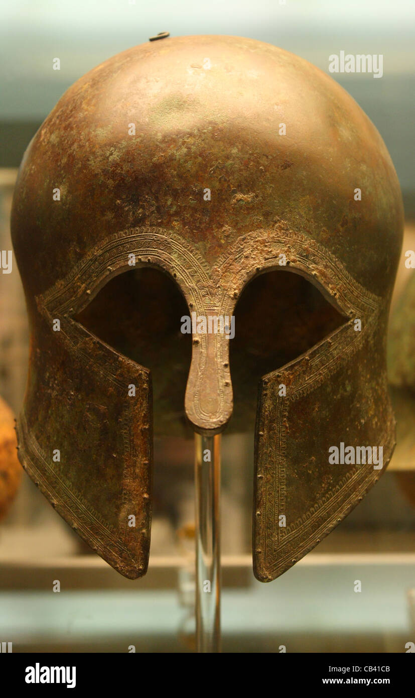 Ancient helmet hi-res stock photography and images - Alamy
