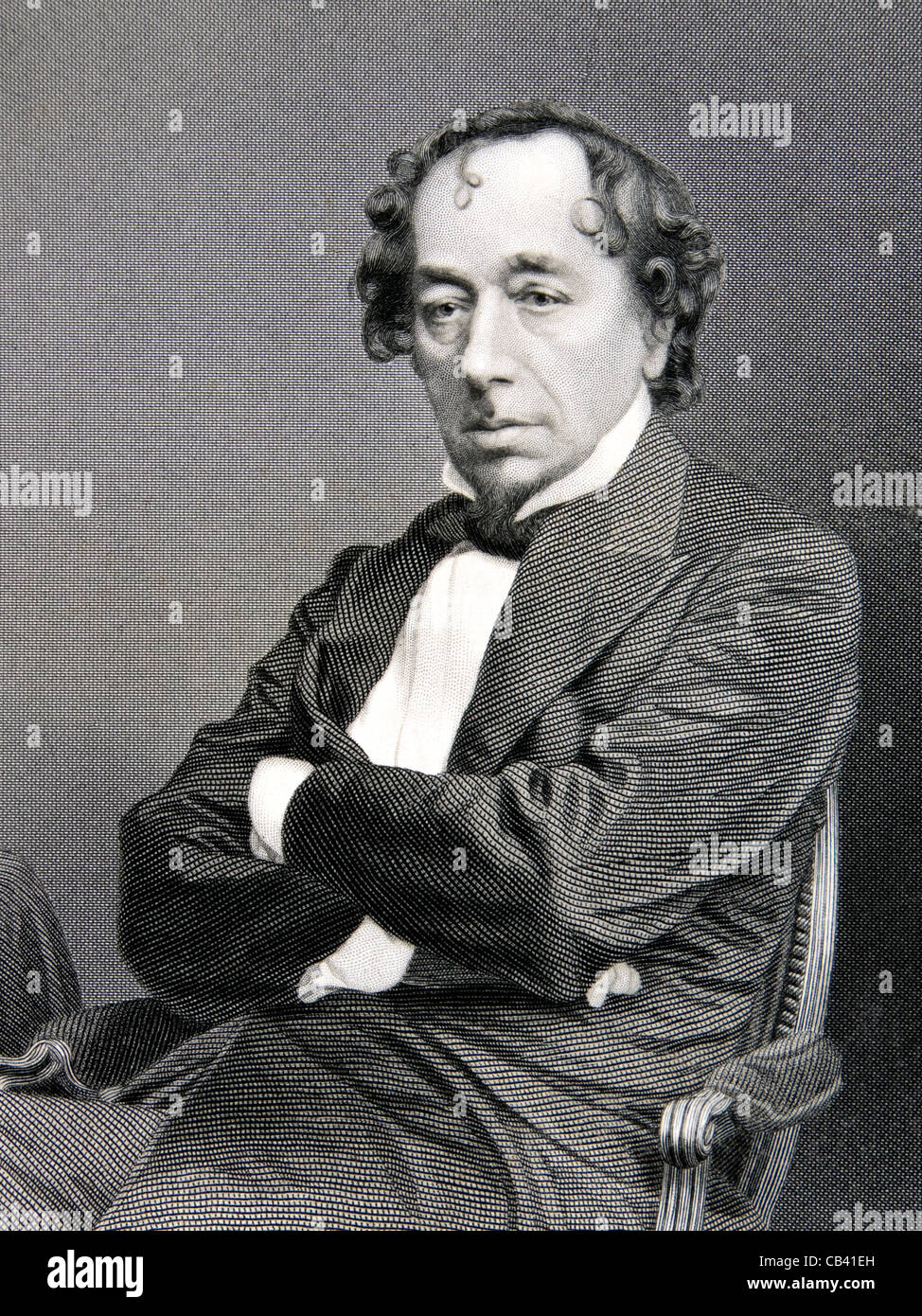Benjamin disraeli 1804 1881 british prime hi-res stock photography and ...