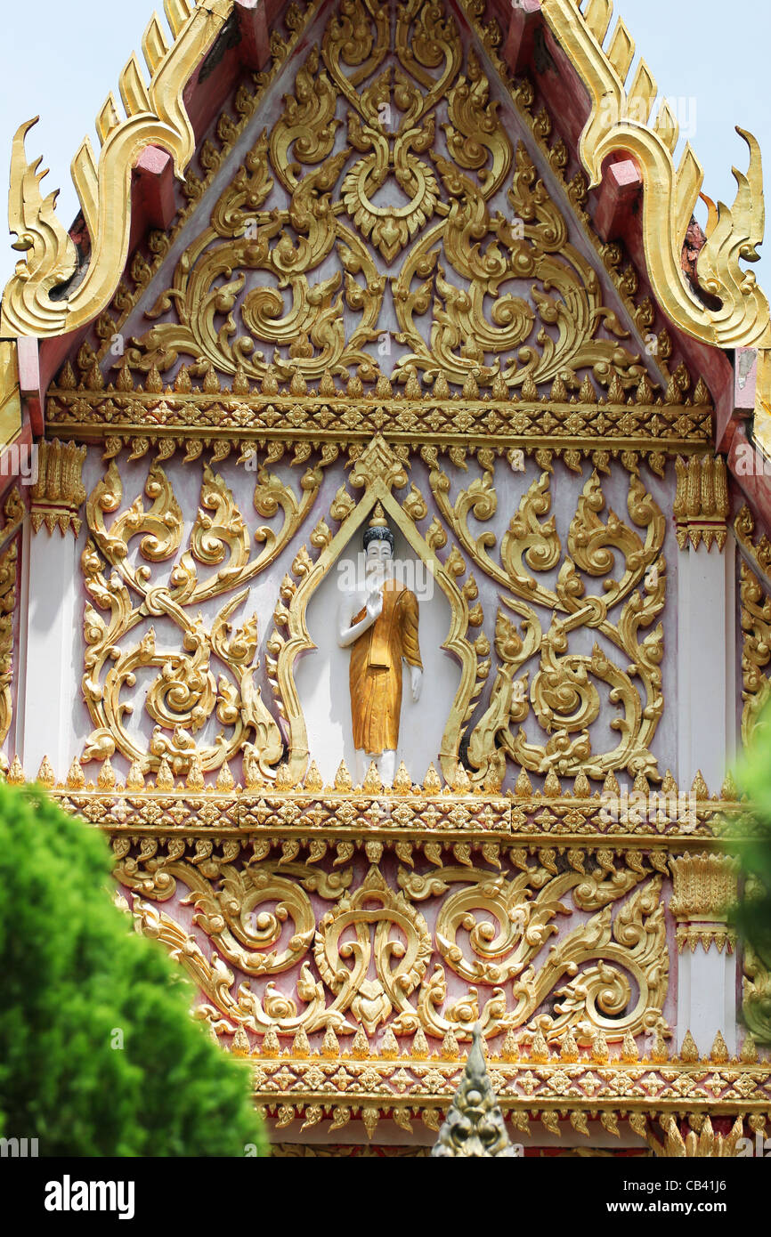 Buddhist temple in Issan, Thailand Stock Photo - Alamy