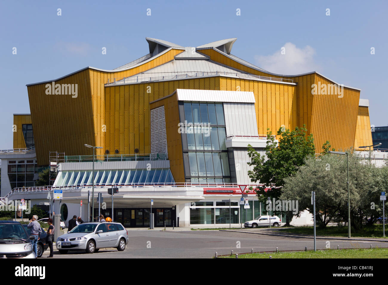 Berliner Philharmonie concert hall, Berlin, Germany Stock Photo - Alamy