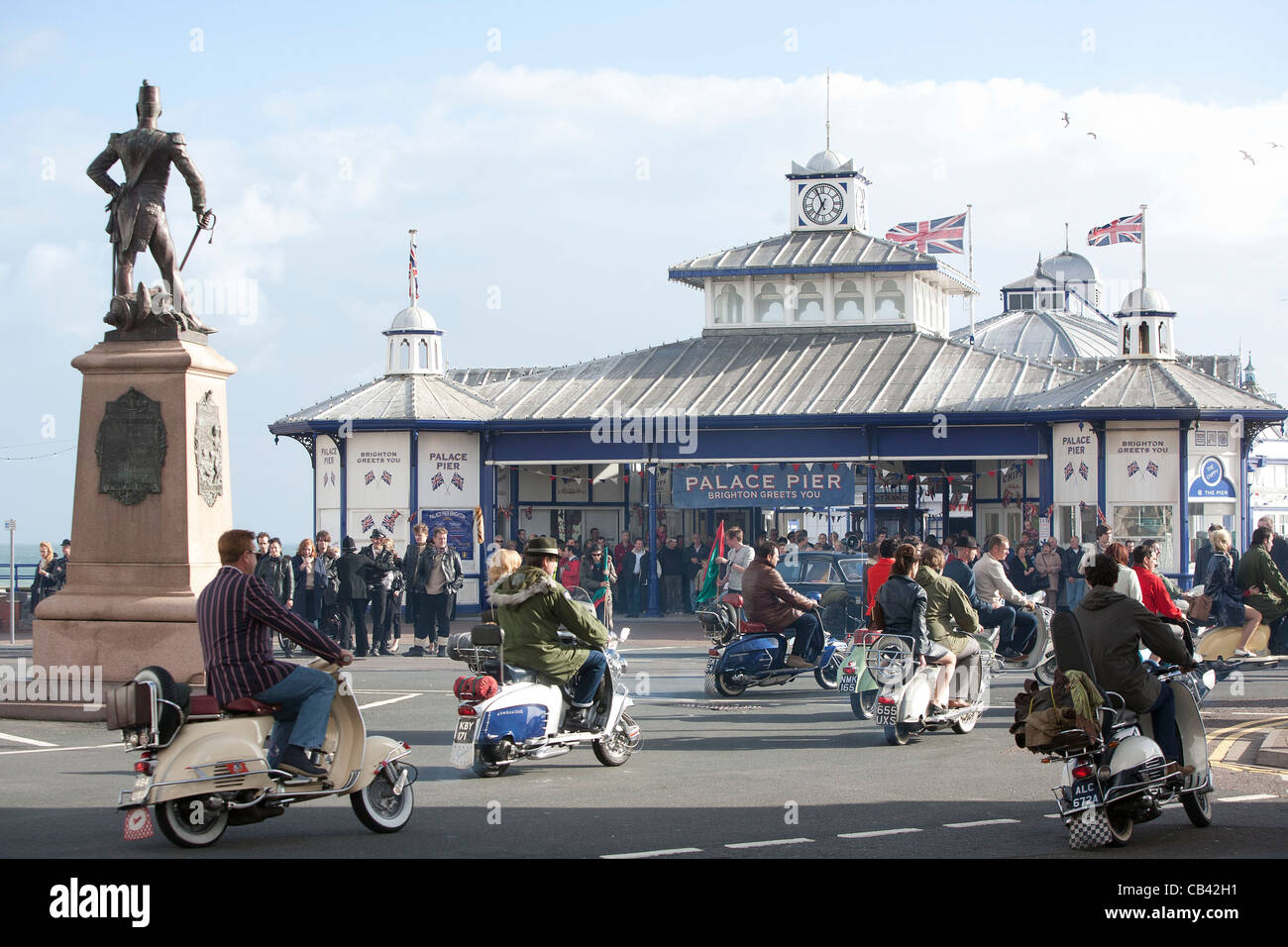 Brighton Rock filming in Eastbourne 2009. Picture by James Boardman ...
