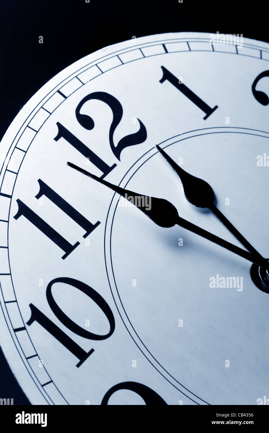 clock time concept of deadline Stock Photo - Alamy