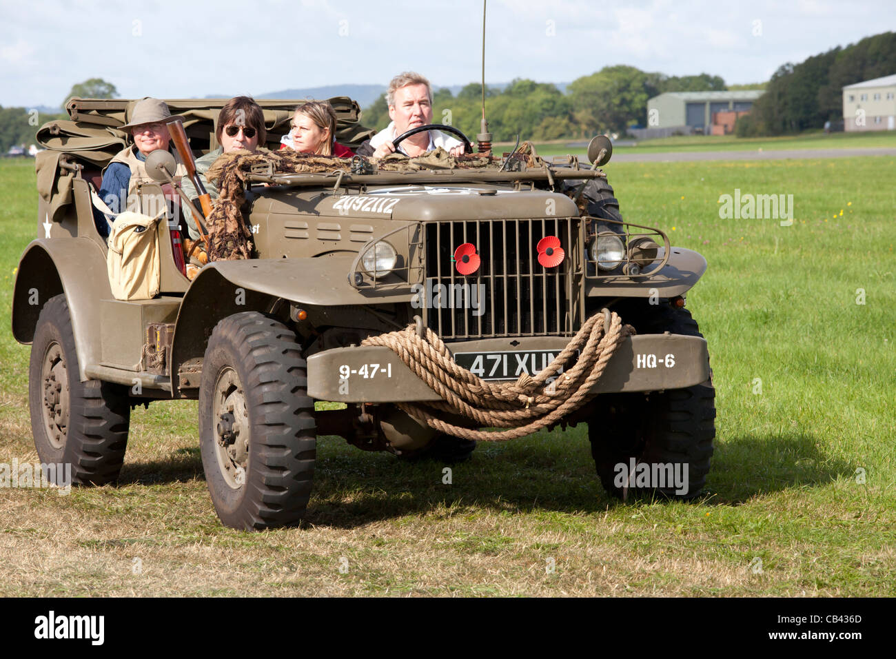 Dodge WC56 Command Car 1942 in the Military parade at Dunsfold Wings ...