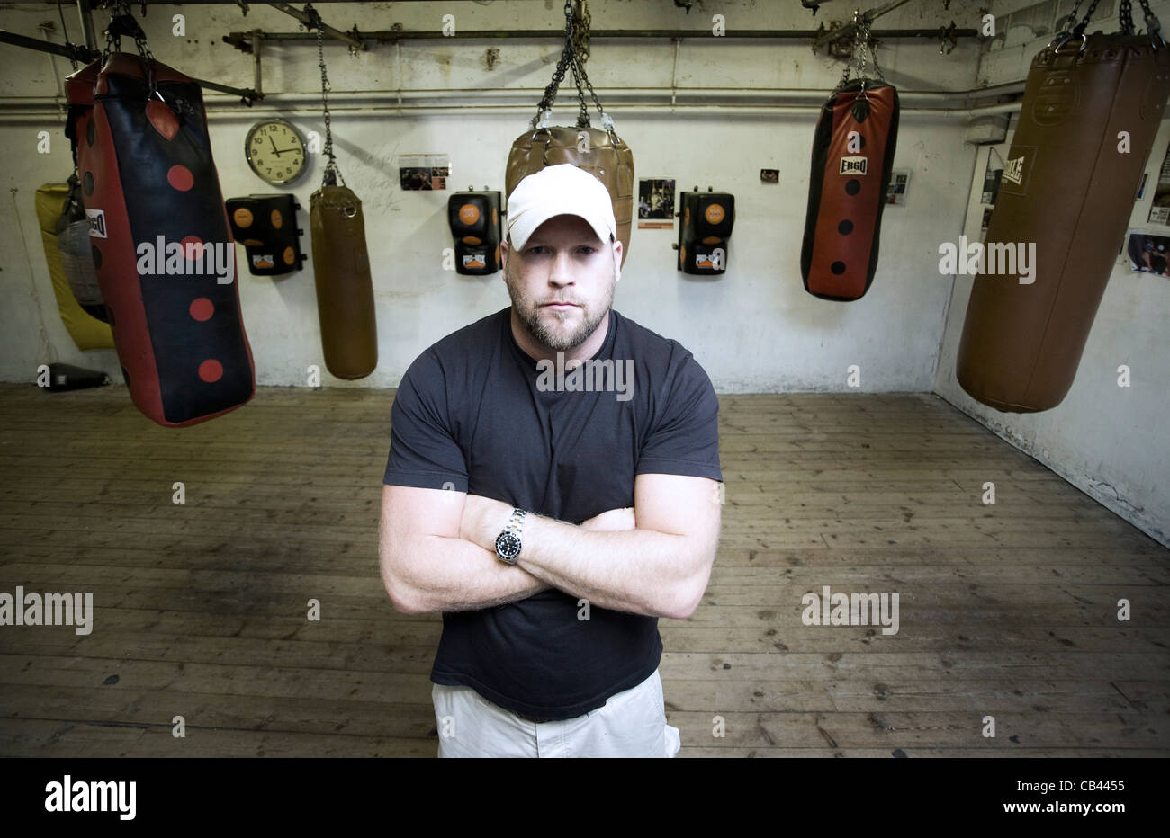 Former British Heavyweight boxer Scott Welch at his Gym in Brighton ...