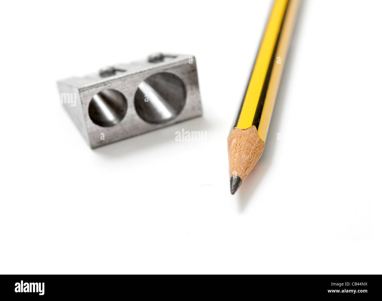 Pencil with sharpener hi-res stock photography and images - Alamy