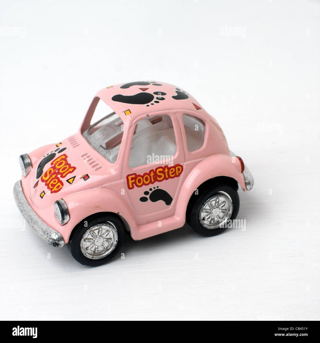 Pink Toy Car Stock Photo - Alamy