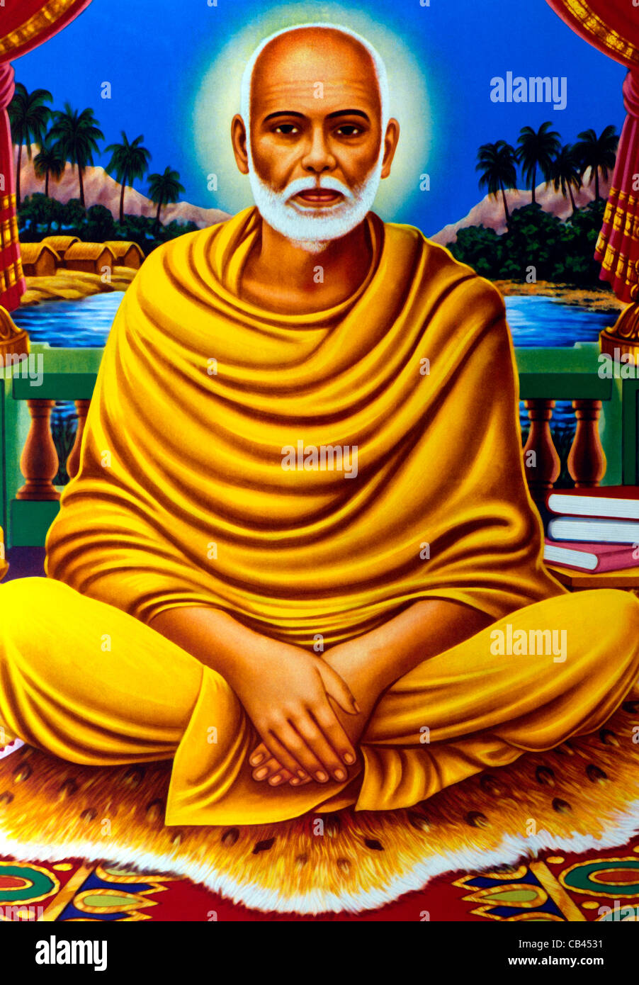 Illustration of Sree Narayana Guru 1856-1928 a Spiritual Leader ...