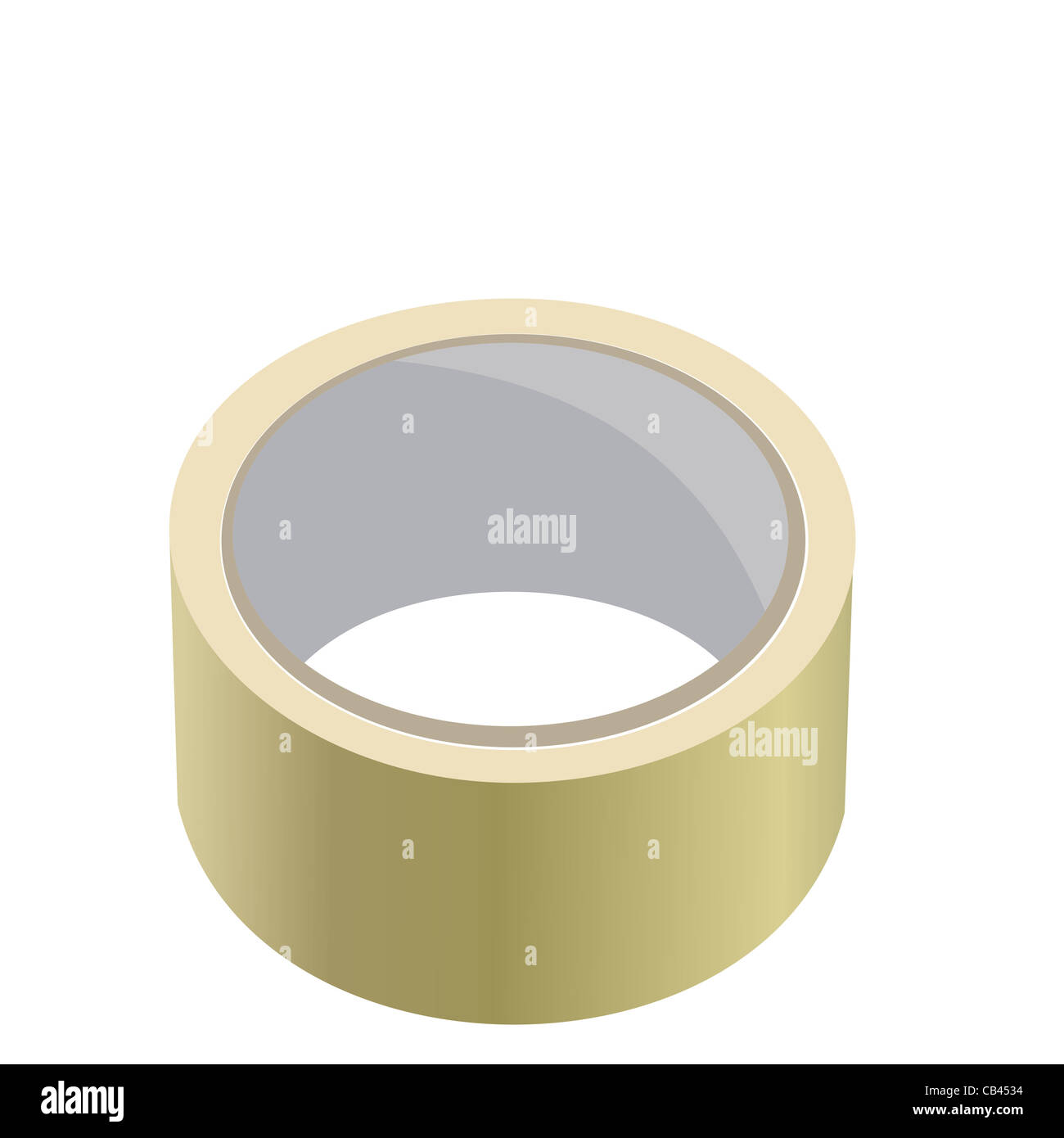 Realistic illustration of adhesive tape. Vector Stock Photo - Alamy