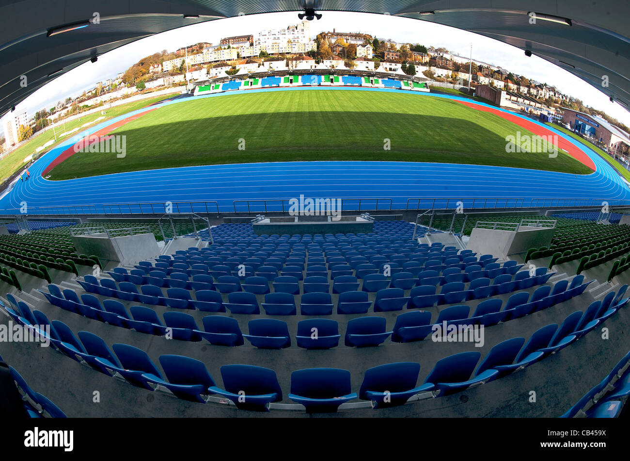 Scotstoun Stadium in Glasgow which will be used as a training center ...