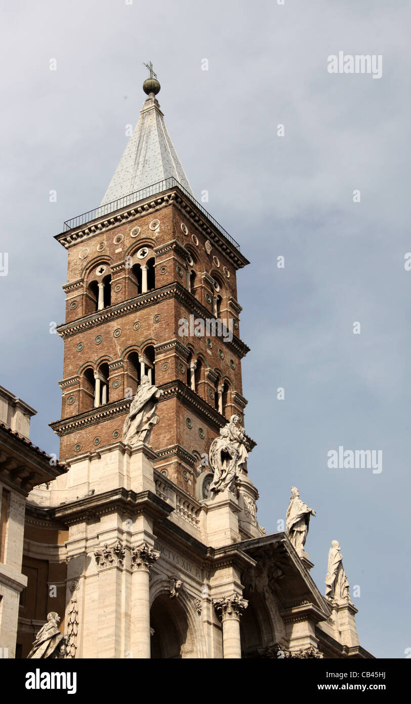 Detail of the Church of Santa Maria Maggiore which is a Catholic ...