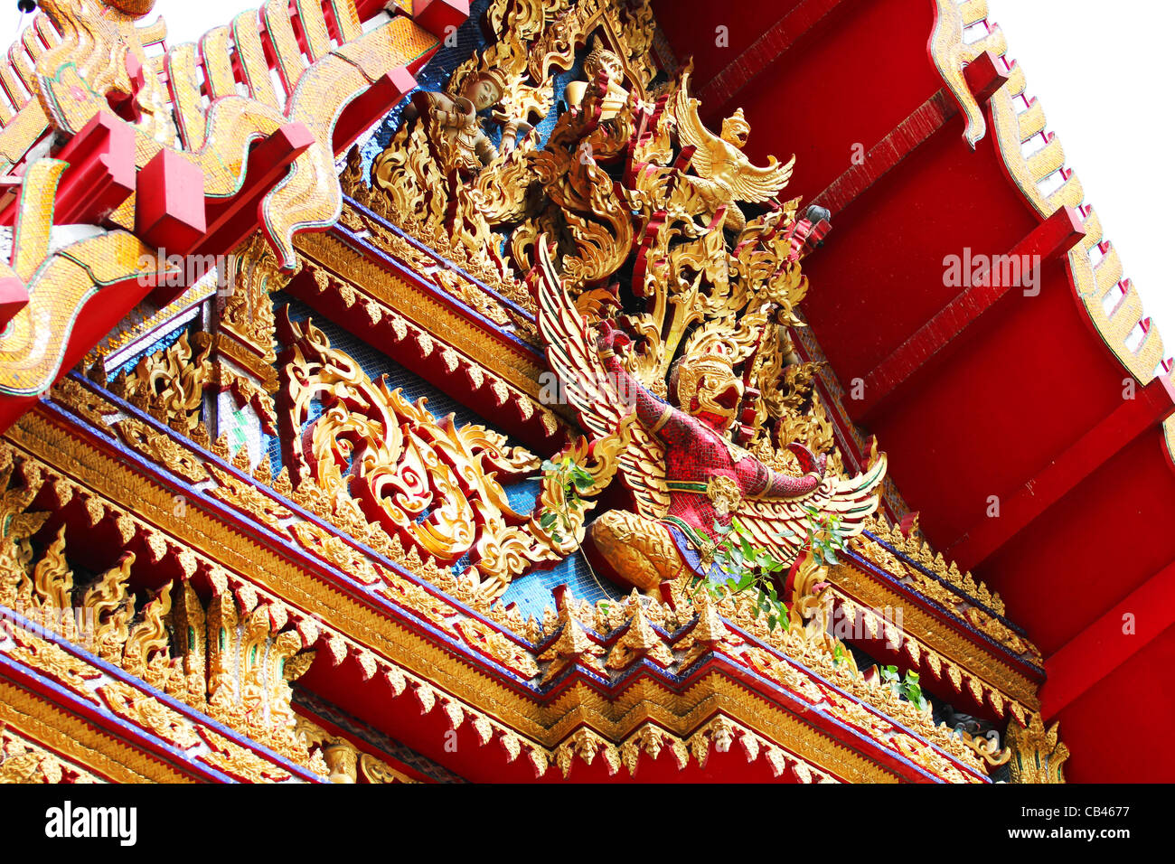 Wat Seekan Buddhist temple close, Bangkok, Thailand Stock Photo - Alamy