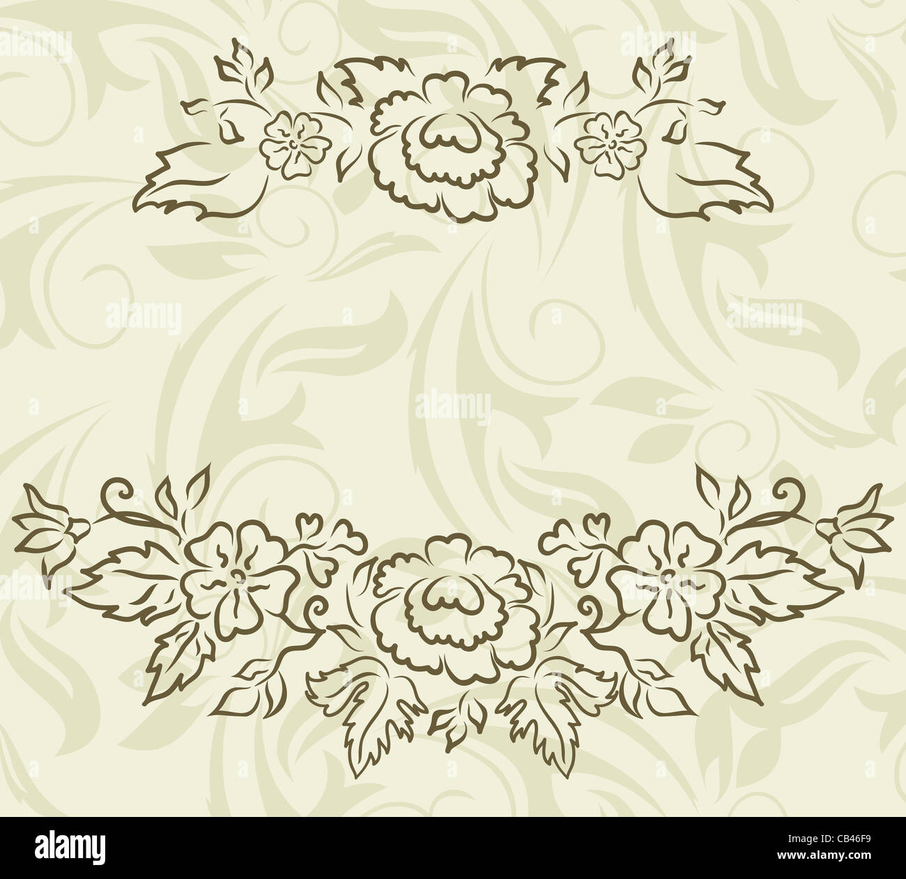 Illustration vintage background card for design celebration card ...