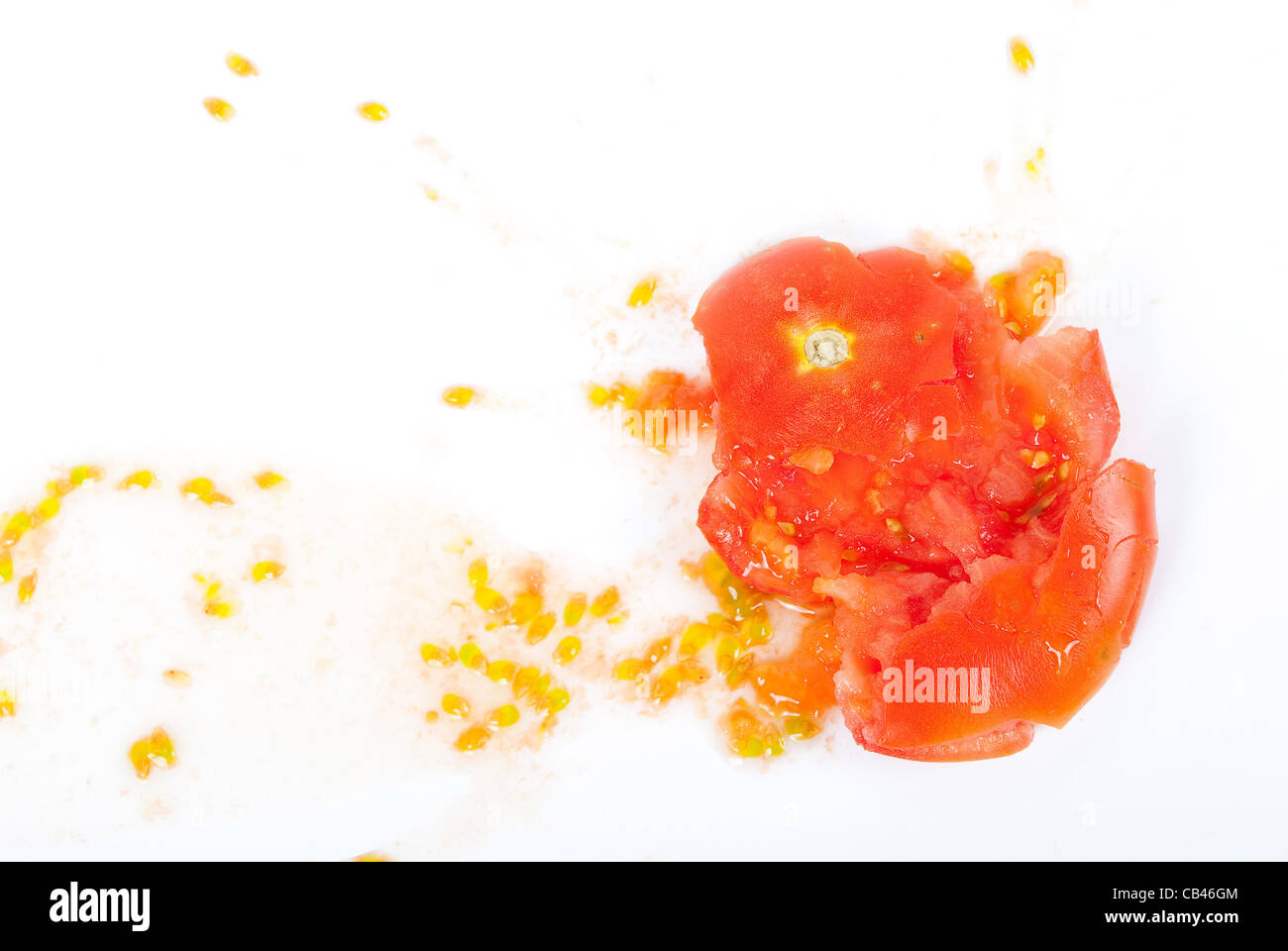 Squished tomato hi-res stock photography and images - Alamy